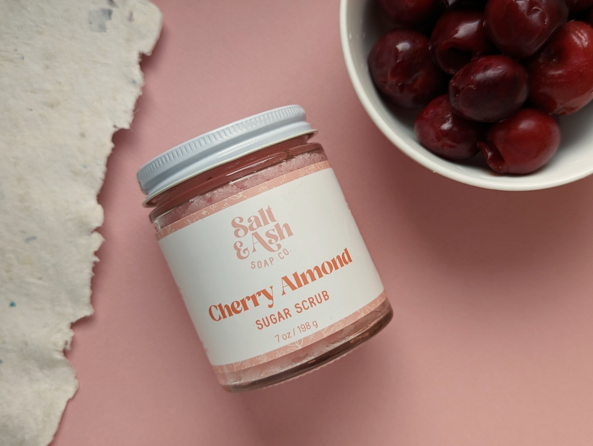 Cherry Almond Sugar Scrub – Salt & Ash Soap Co